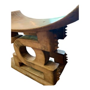 Ashanti Vintage Stool 20", Sacred Stool, African Stool, African Decor ...