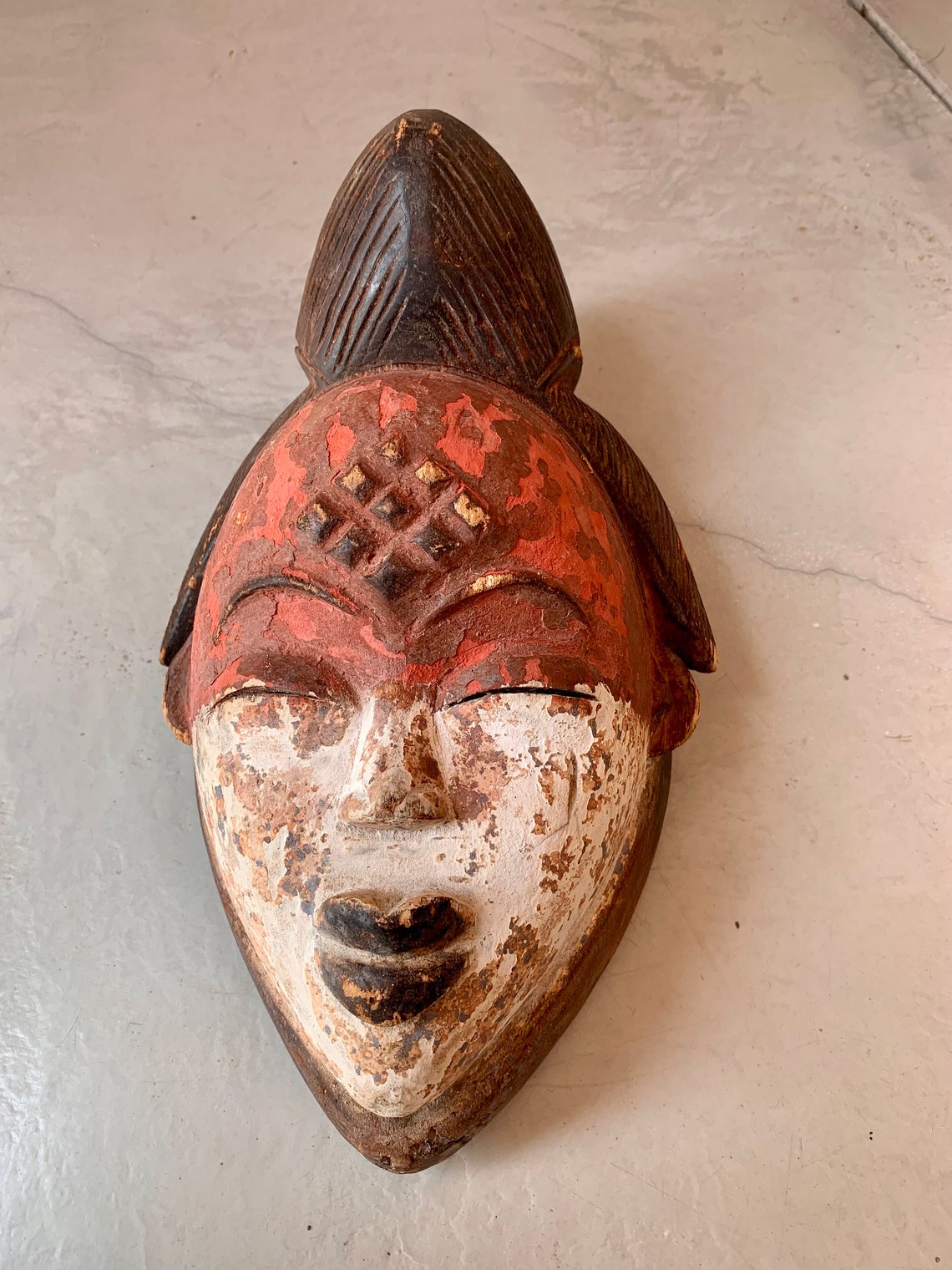 Vintage African Punu Mask Gabon Mask African Decor Wall - Etsy