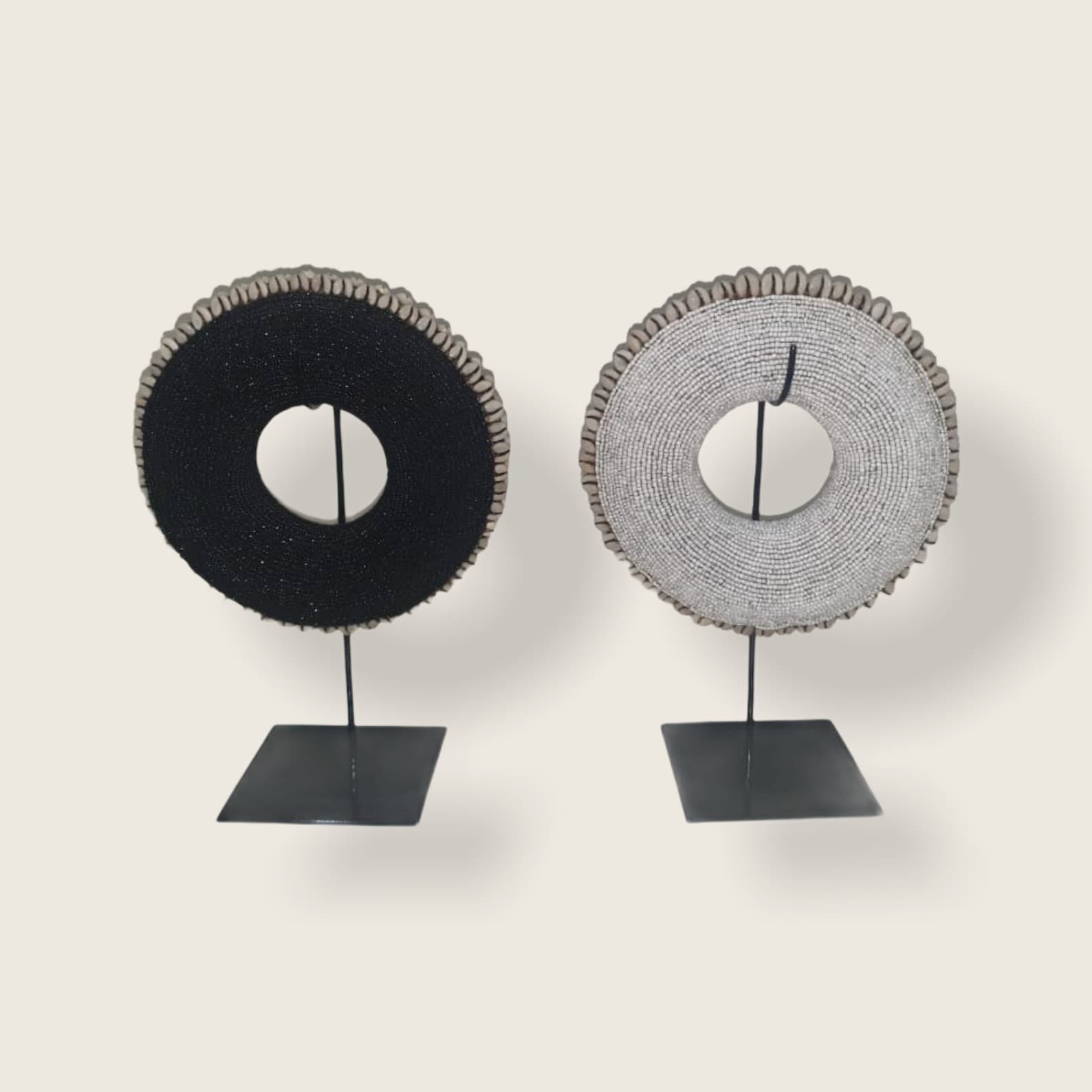 African Cowrie Shield, Authentic Beaded and Cowrie Shell Shield ...