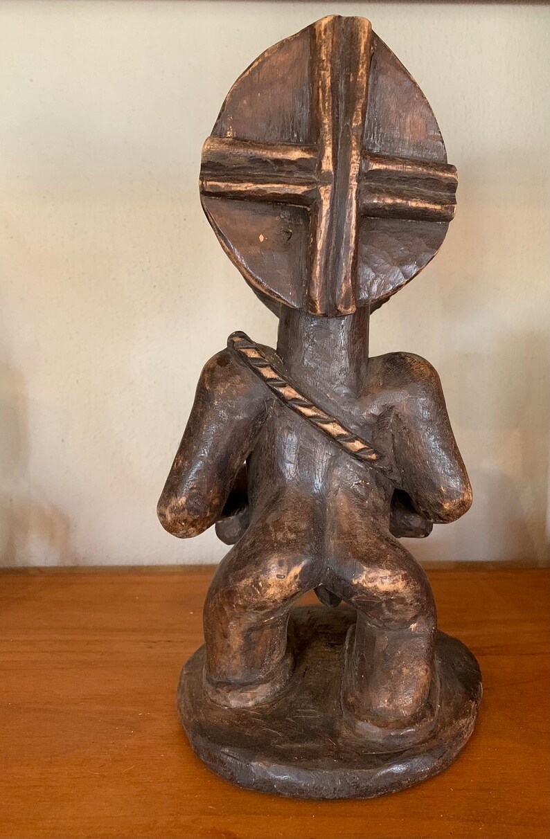 African Sculpture Baule Male Figure Drummer African Wood - Etsy