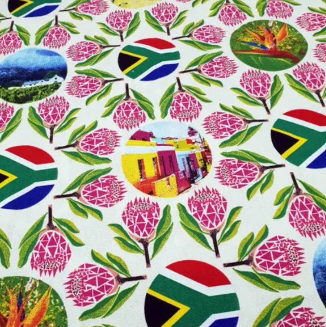 Cape Colour South Africa Table Cloth, Table Decor, Wildlife Table Cloth ...