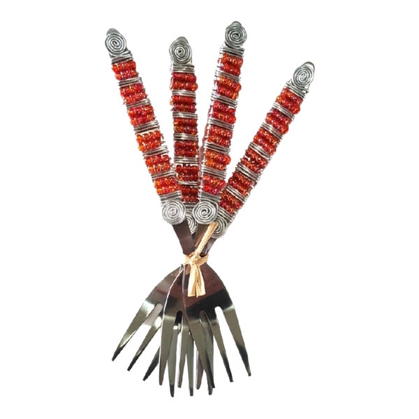 Beaded Cutlery - Etsy