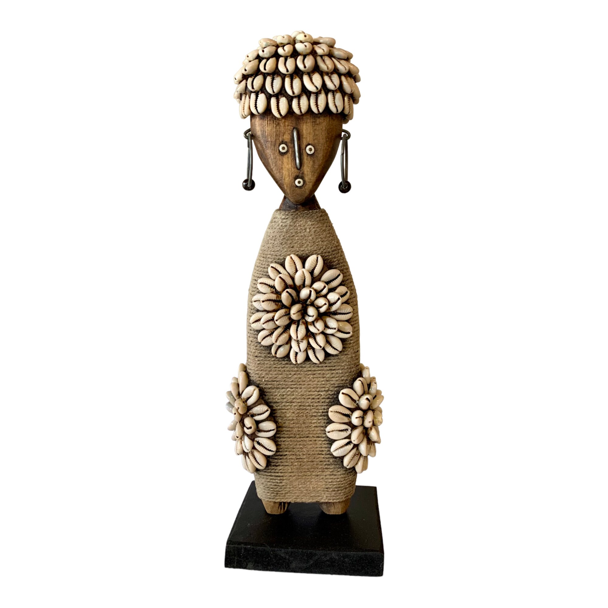 Namji Doll Natural Rope and Cowrie Shells 30cm 12, Fertility Doll ...