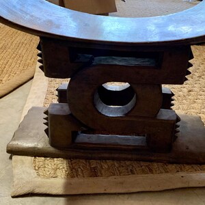 Ashanti Vintage Stool 20", Sacred Stool, African Stool, African Decor ...