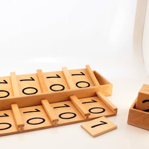 Seguin Boards Teen, Montessori Math, Montessori Materials, Seguin ...