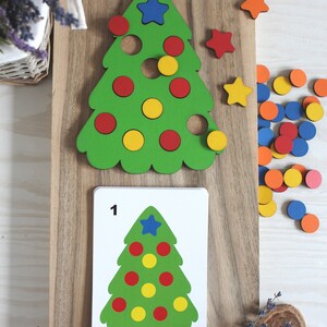 Christmas Gift Wooden Puzzle Christmas Tree Decoration Christmas ...