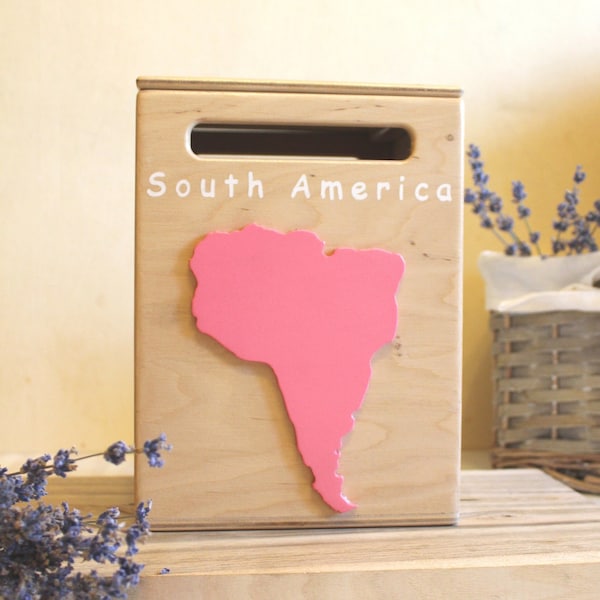 Continent Box - Etsy