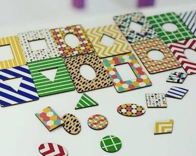 Montessori Graded Figure Material PDF, Montessori Geometry, Shape ...
