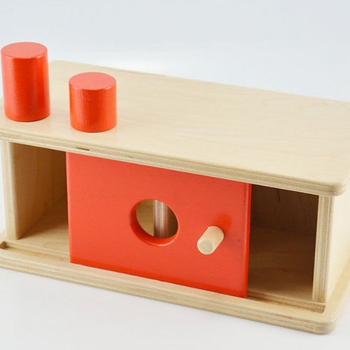 Montessori Toys Montessori Box With Sliding Lid Baby - Etsy