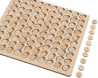 The Original Hundred Board Hundred Frame 100 Board Counting Board ...