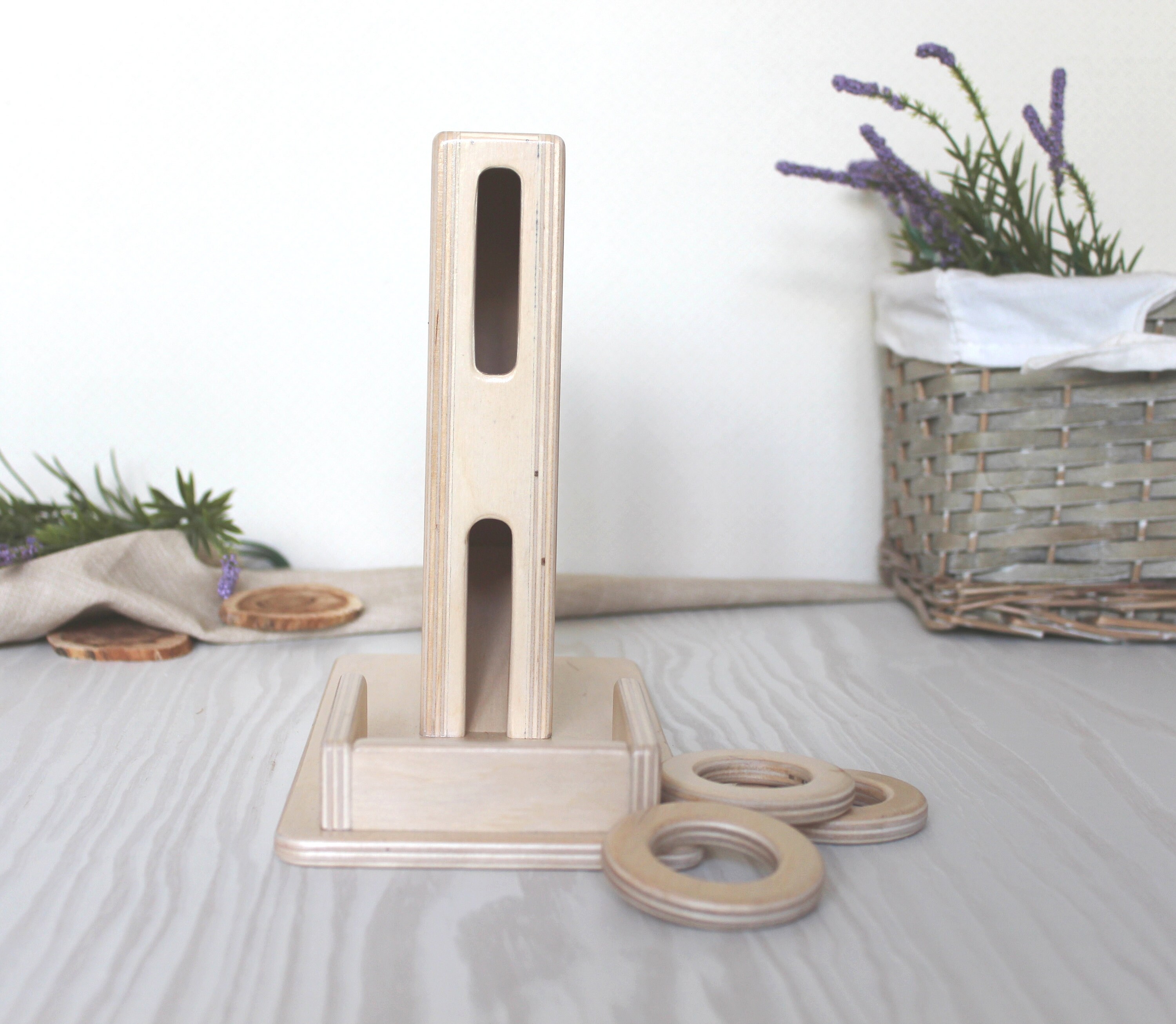 Montessori Toys Montessori Toddler Box With Returning Discs - Etsy