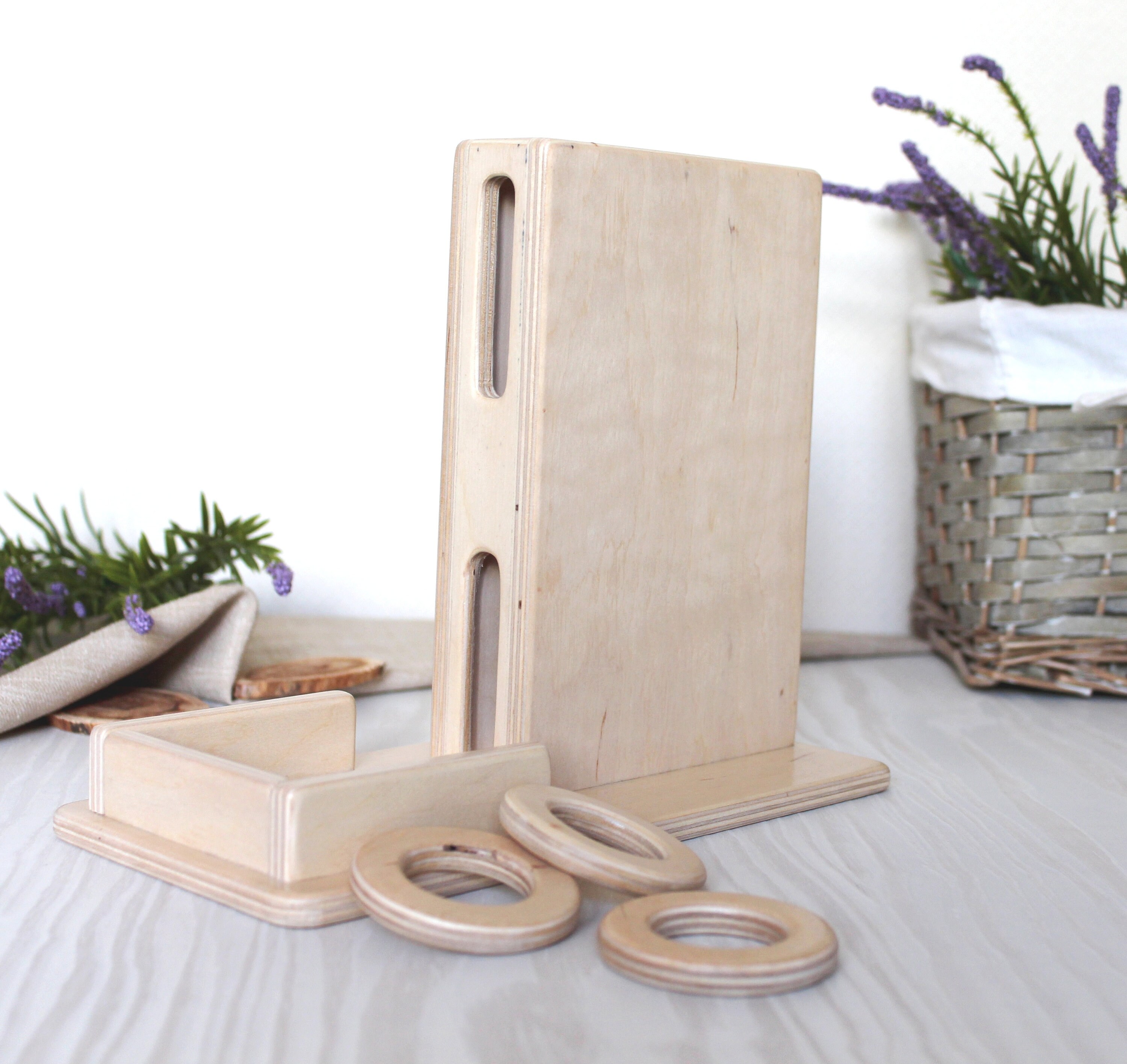 Montessori Toys Montessori Toddler Box With Returning Discs - Etsy