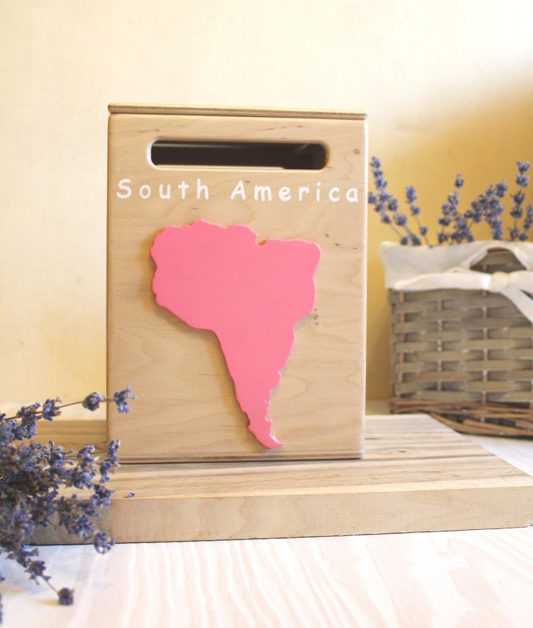 Montessori Continent Box, South America Box, Montessori Geography World ...