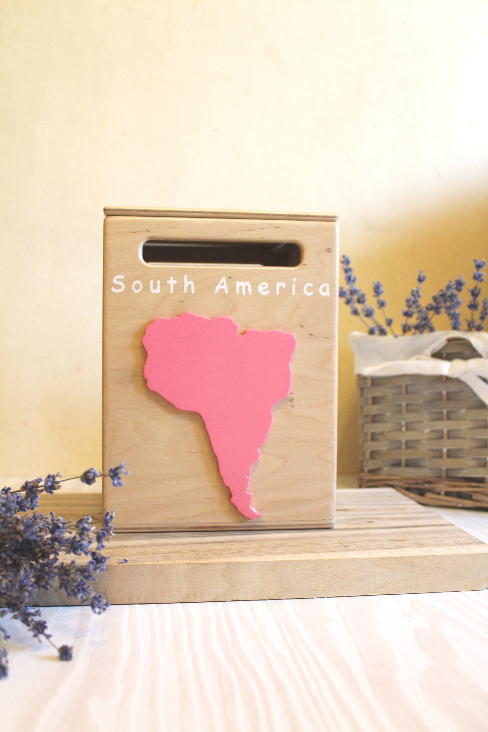 Montessori Continent Box SET of 7 Continents Continent Storage - Etsy