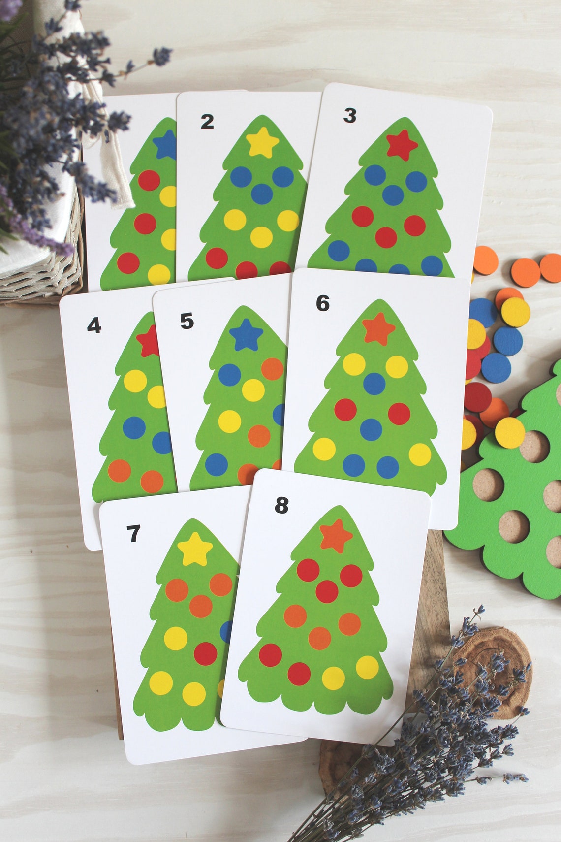 Christmas Gift Wooden Puzzle Christmas Tree Decoration | Etsy