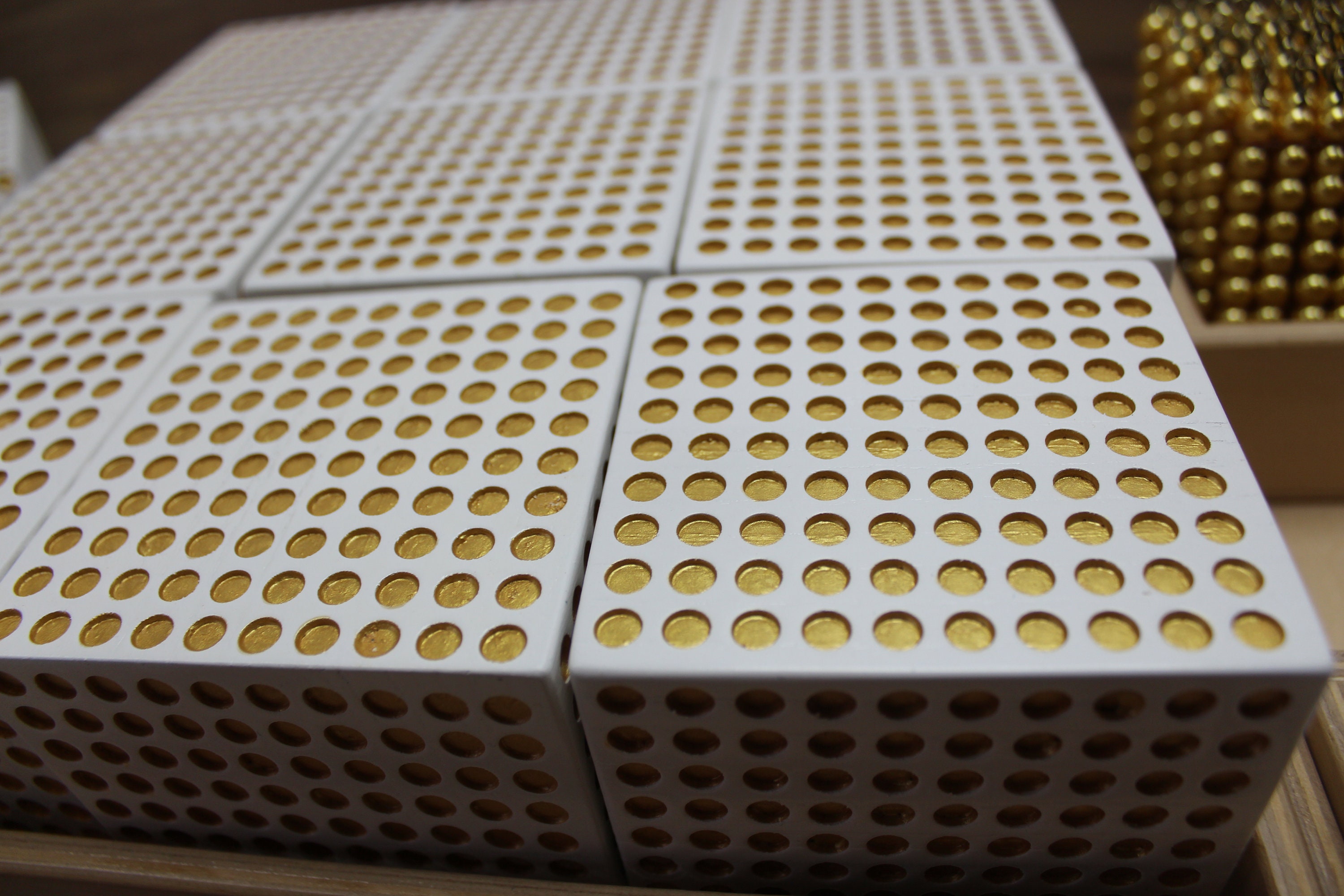 Montessori Golden Bead Bank, Montessori Math, Golden Bead Material ...