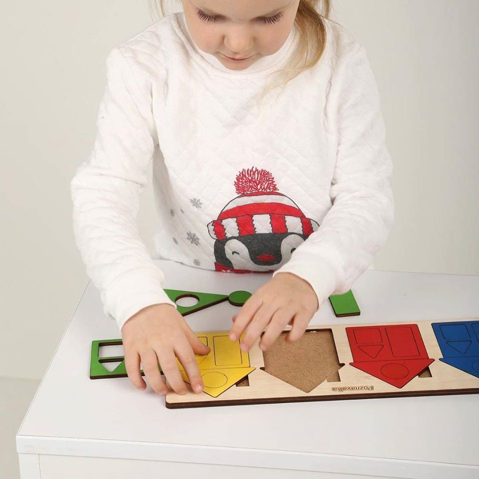 Wooden Toys With Pattern Cards Preschool Baby Gifts Birthday - Etsy
