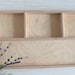 Wood Tray With Dividers, Tinker Tray, Sorting Tray, Partition Box Tray ...