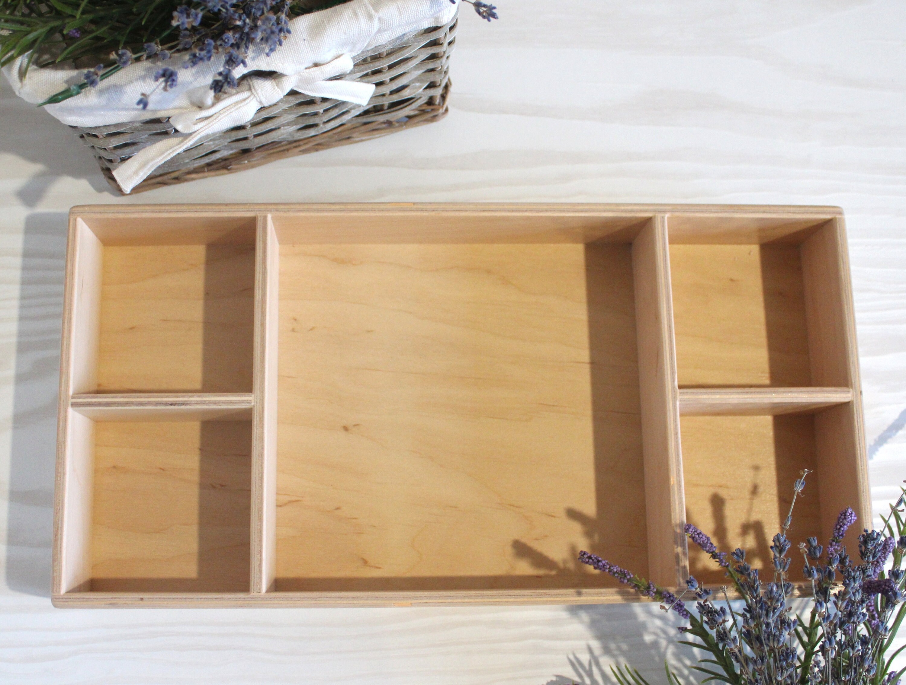 Montessori Wooden Tray Sorting Wood Tray Made of Wood Tray Set - Etsy