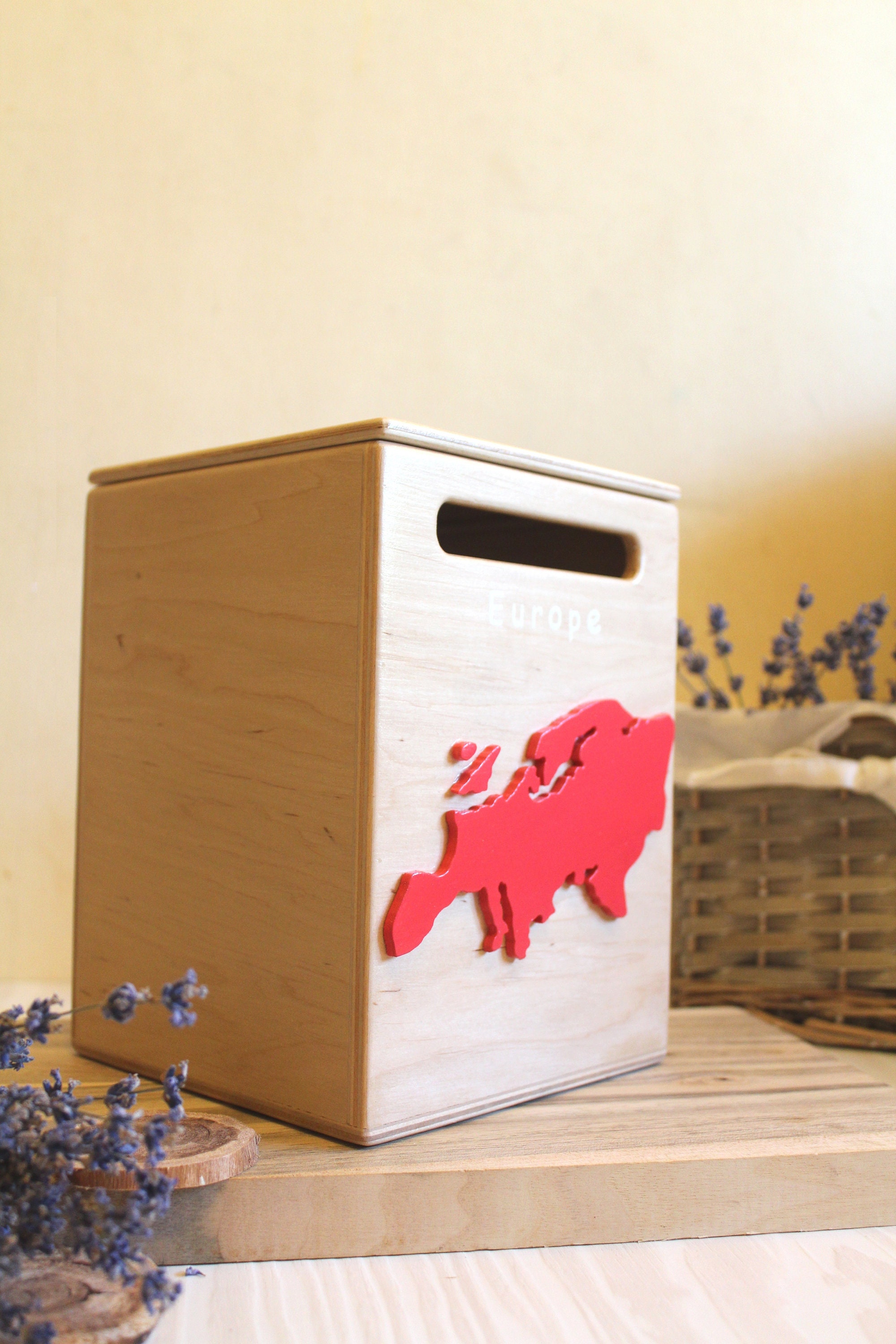 Montessori Continent Box SET of 7 Continents Continent Storage | Etsy