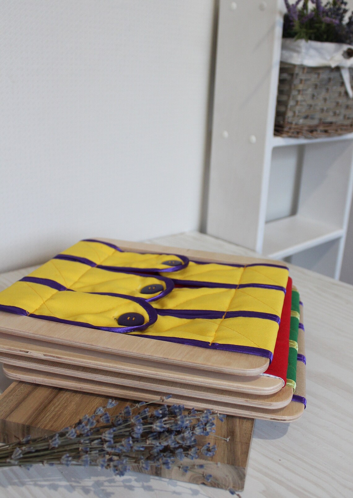 Dressing Frames Nido Montessori Practical Life Big Buttons Frame ...