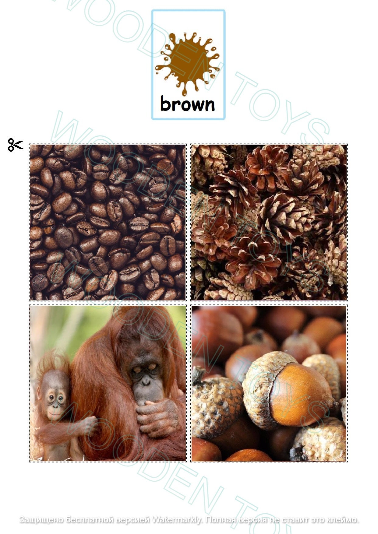 Toddler Color Matching Cards Montessori Cards Colors in - Etsy