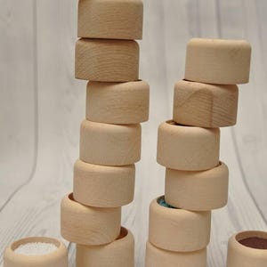 Wooden Sensory Match Game, Wooden Touch & Match Board, Montessori Toy ...