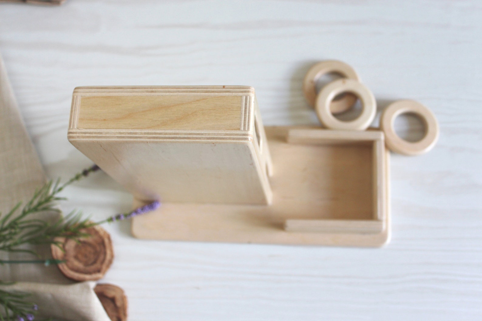 Montessori Toys Montessori Toddler Box With Returning Discs - Etsy