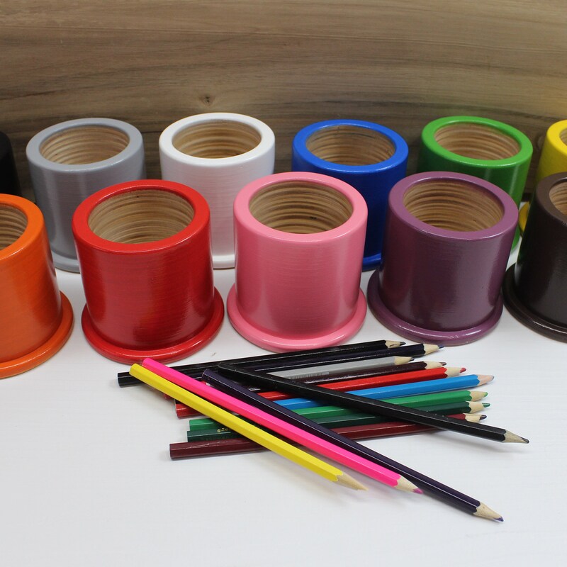Colored Pencil Holder - Etsy