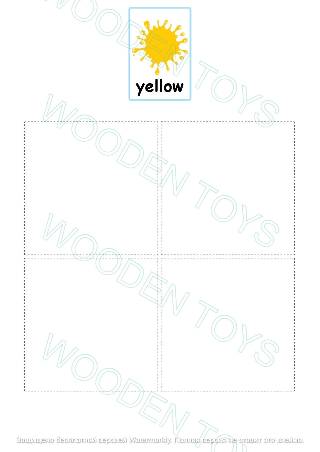 Toddler Color Matching Cards Montessori Cards Colors in - Etsy