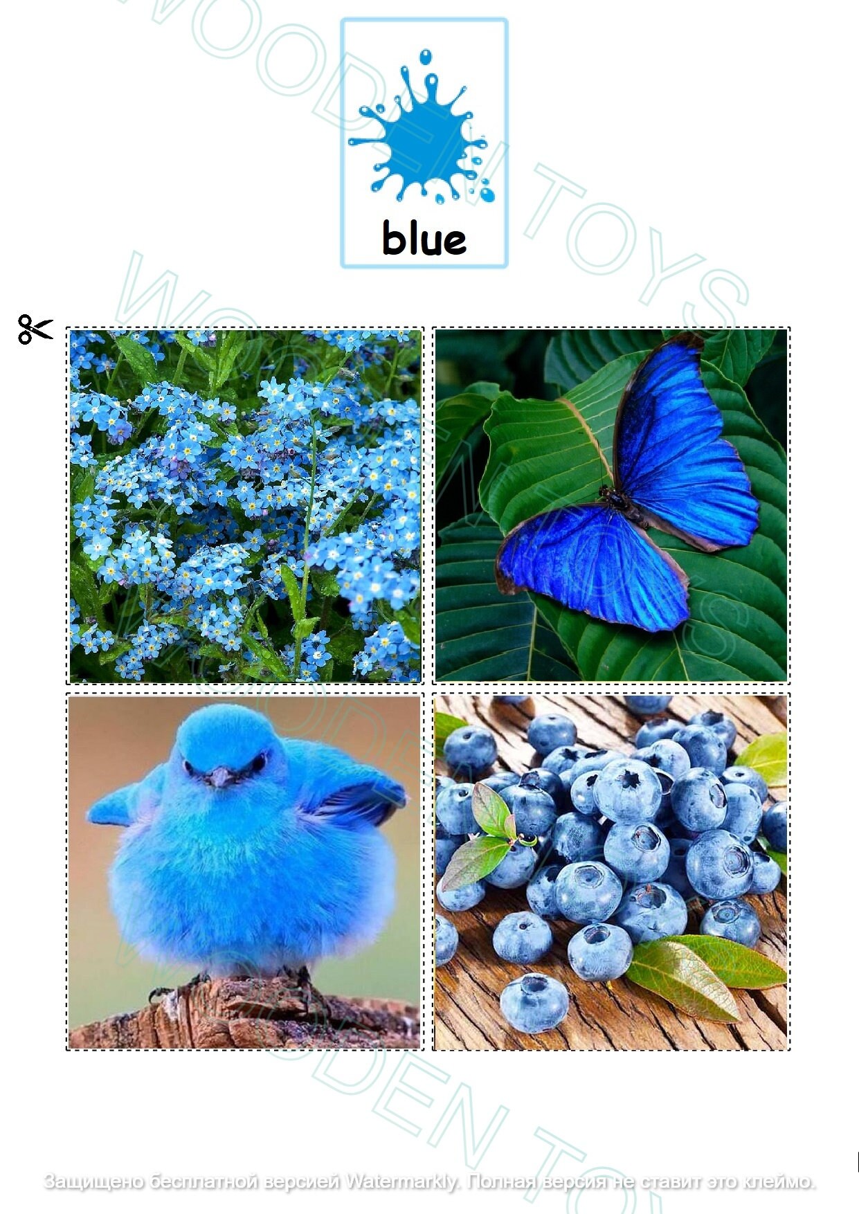 Toddler Color Matching Cards Montessori Cards Colors in - Etsy