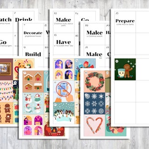 Advent Calendar for Kids, Printable Advent Calendar Kids, Advent Craft ...