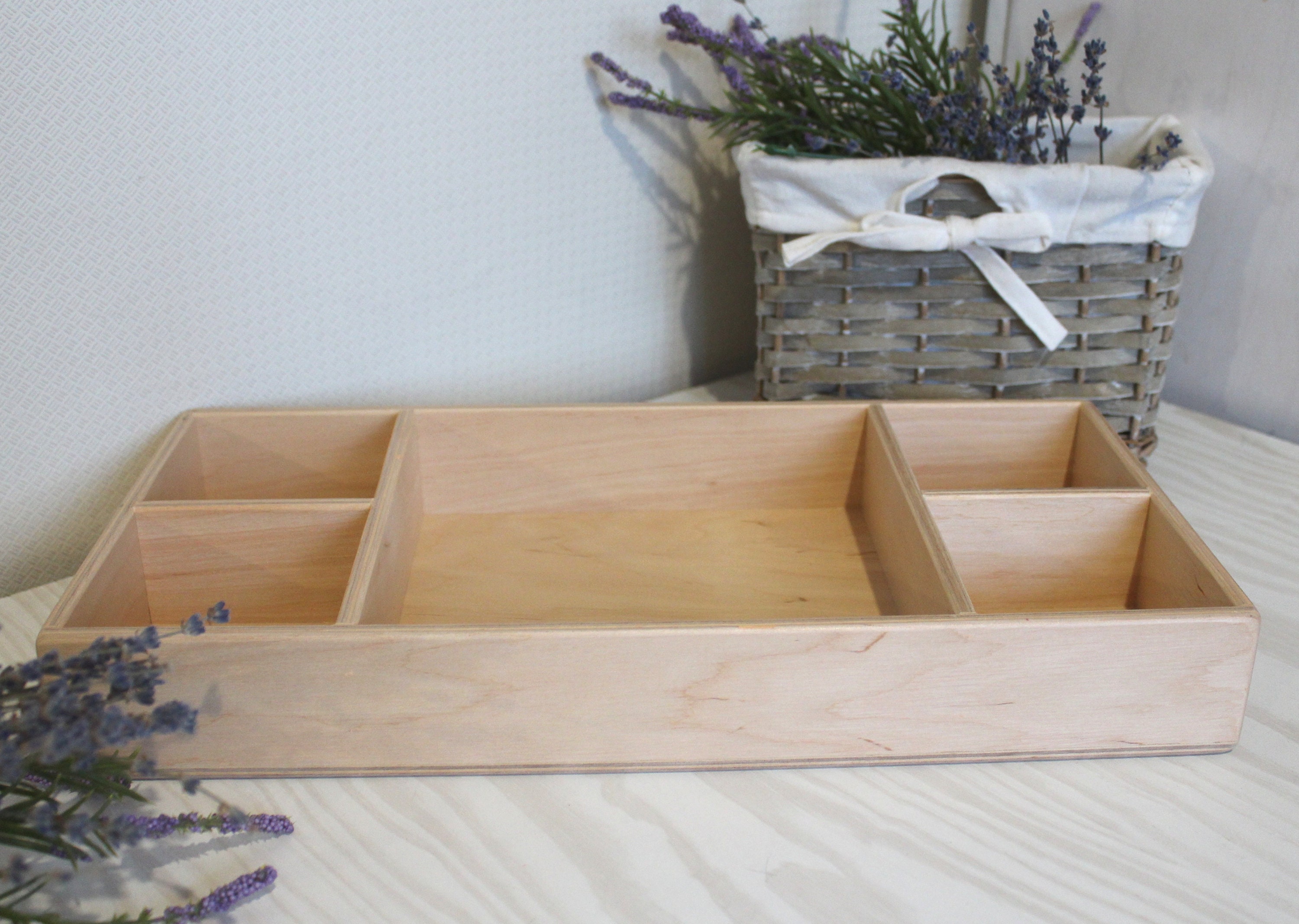 Montessori Wooden Tray Sorting Wood Tray Made of Wood Tray Set - Etsy