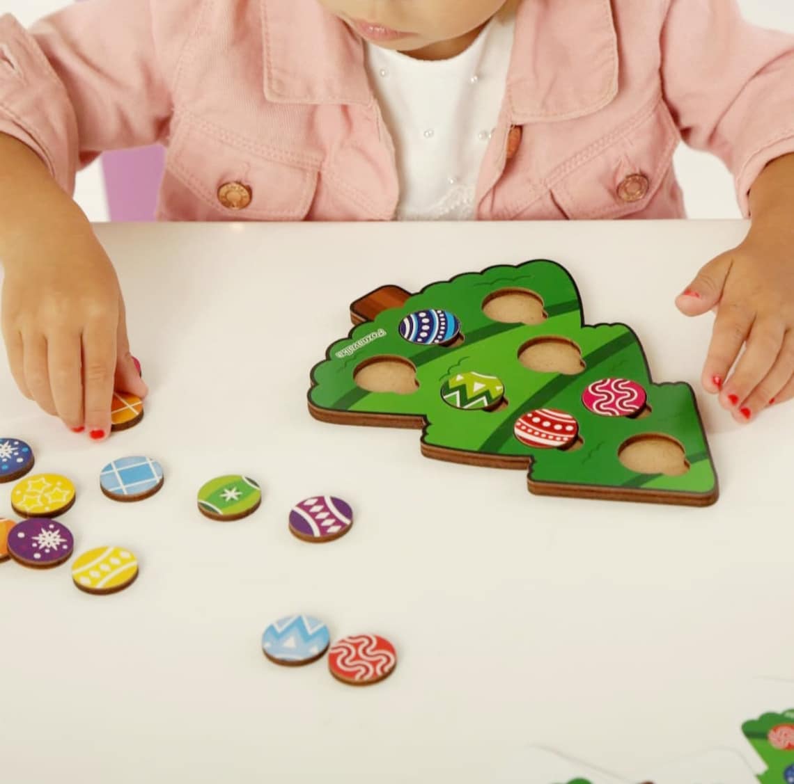 Christmas Gift Wooden Puzzle Decorate Christmas Tree Ornament - Etsy