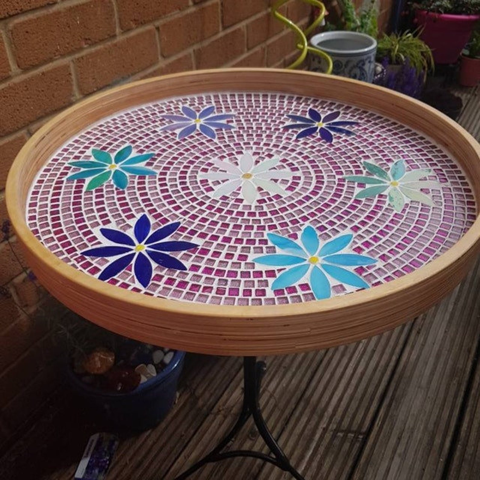 Wooden Ottoman Tray, Ottoman Tray Large, Breakfast Tray, Kitchen Tray ...