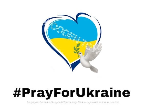 Art & Collectibles Support Ukrainian Artists Ukraine Peace Flag ...