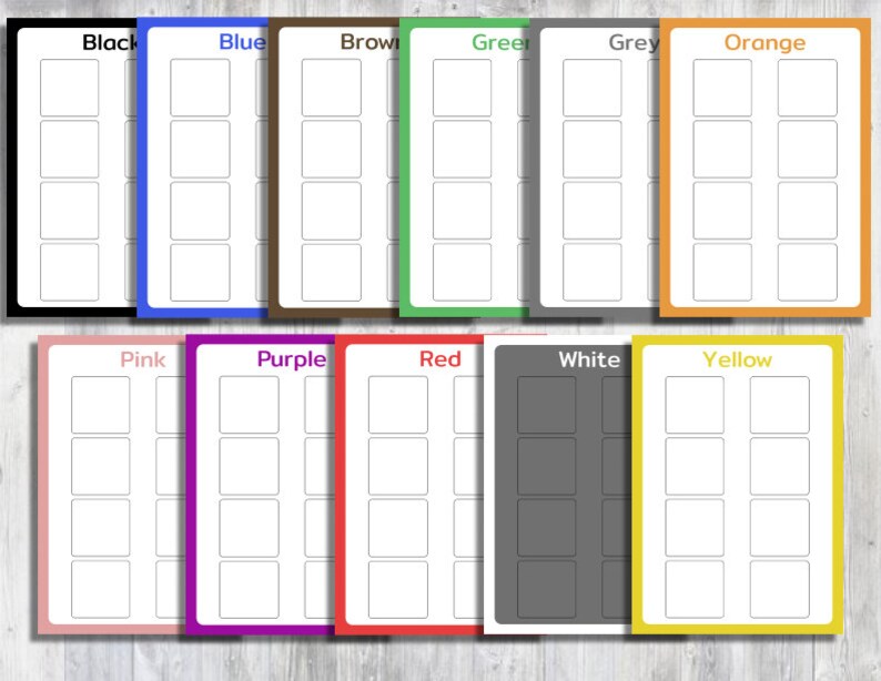 Color Matching Game, Color Sorting Game, Montessori Digital, Preschool ...