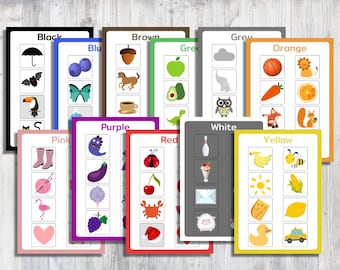 Color Sorting Game, Preschool Game Color Matching, Fine Motor Skills ...