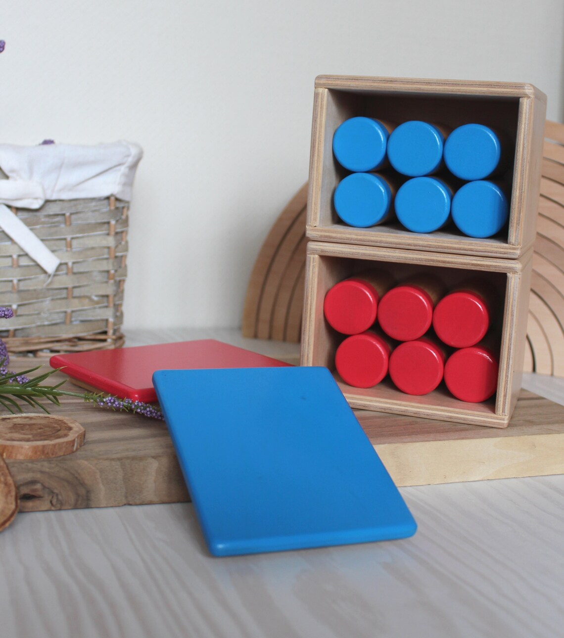 Montessori Sound Boxes Sound Cylinders Box Kids Educational - Etsy
