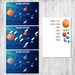Solar System Matching Game, Busy Book, Solar System Activity for ...