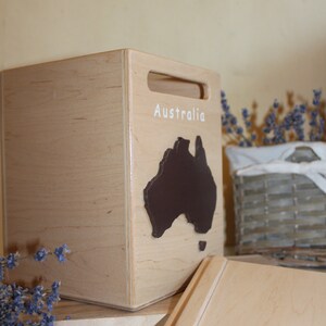 Montessori Continent Box SET of 7 Continents Continent Storage Large ...