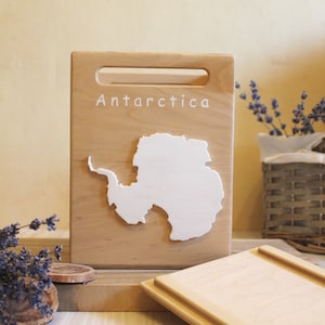 Montessori Continent Box SET of 7 Continents Continent Storage Large ...