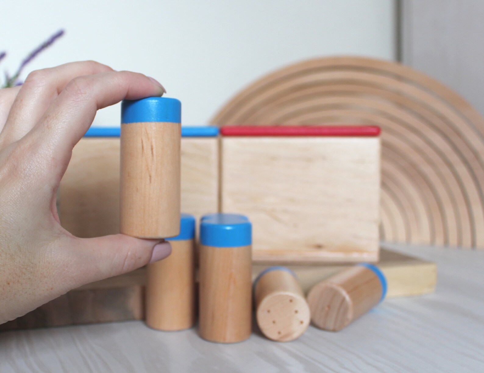 Montessori Sound Boxes Sound Cylinders Box Kids Educational - Etsy