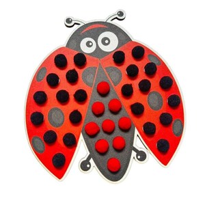 Wooden Sensory Insect Toy, Montessori Toy, Toddler Toy, Educational Bee ...