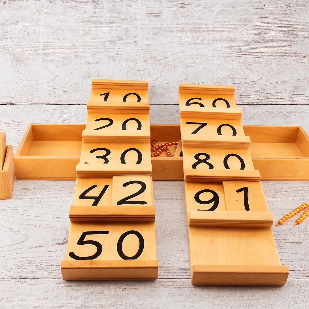 Seguin Board Ten, Montessori Math, Homeschool, Lessons Distance ...