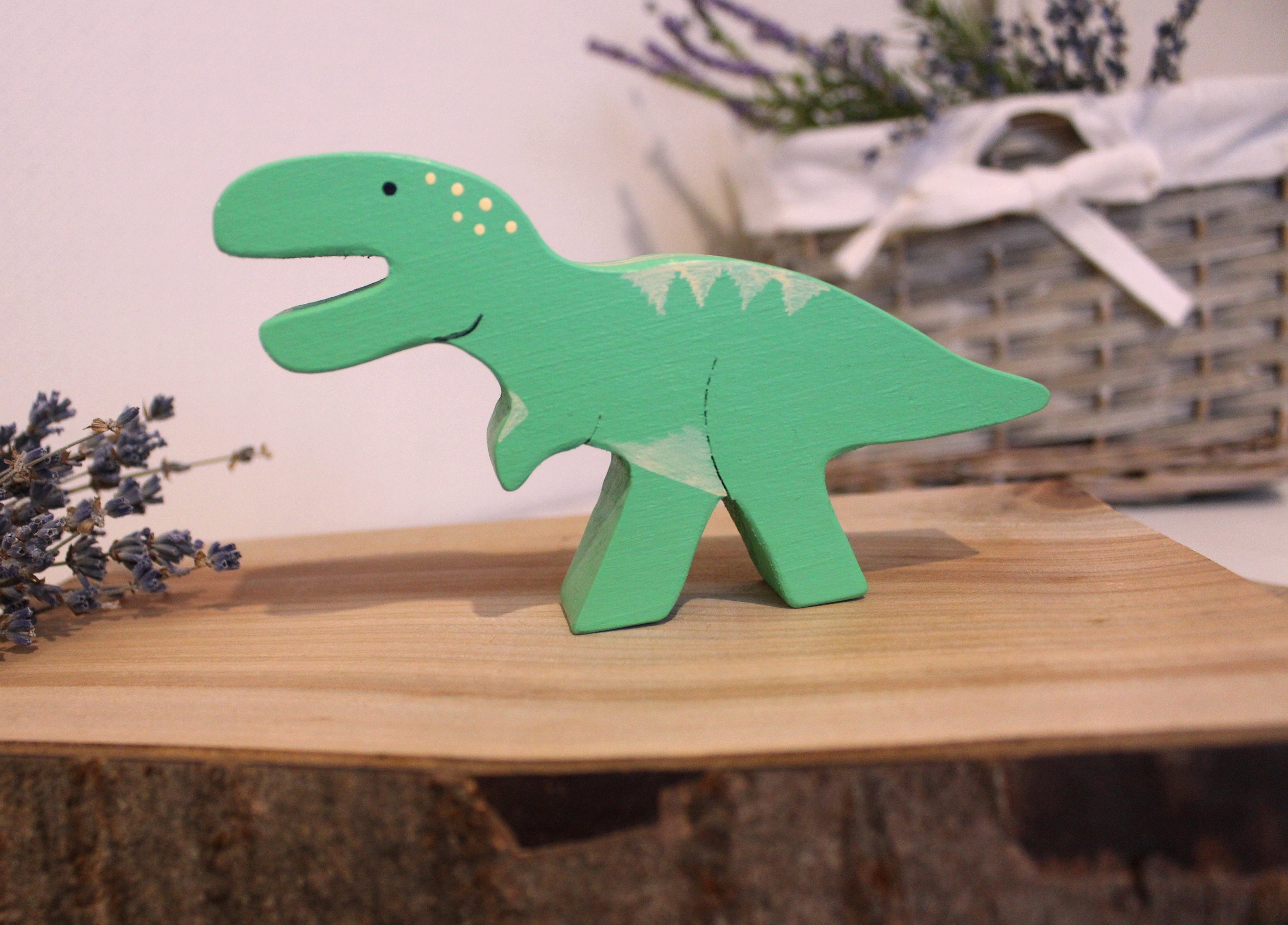 Balance Board Wooden Dinosaur Balance Blocks Game - Montessori Stacking ...