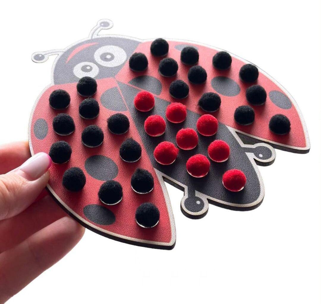 Wooden Sensory Insect Toy, Montessori Toy, Toddler Toy, Educational Bee ...