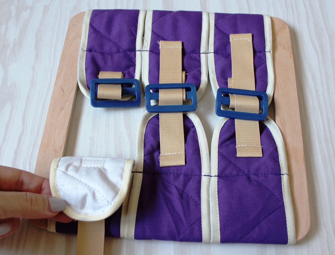 Montessori Dressing Frame, Buckles Frame, Practical Life, Montessori ...