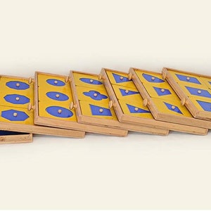 Montessori Toys, Geometric Cabinet, Homeschool, Toddlers, Preschool ...