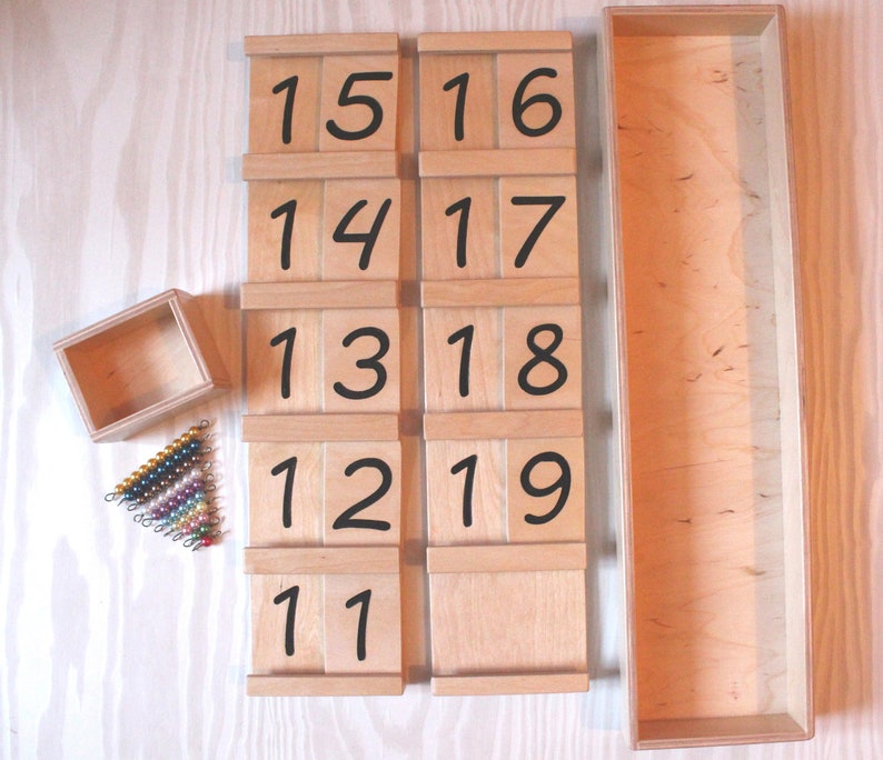 Seguin Boards Teen Montessori Math Montessori Materials - Etsy